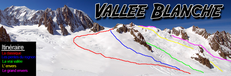 Guide Chamonix-Haute Montagne-Vallée Blanche